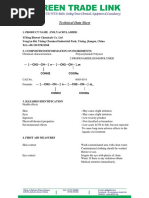 Flopam™ An 913 Sep: Technical Data Sheet | PDF | Materials Science ...