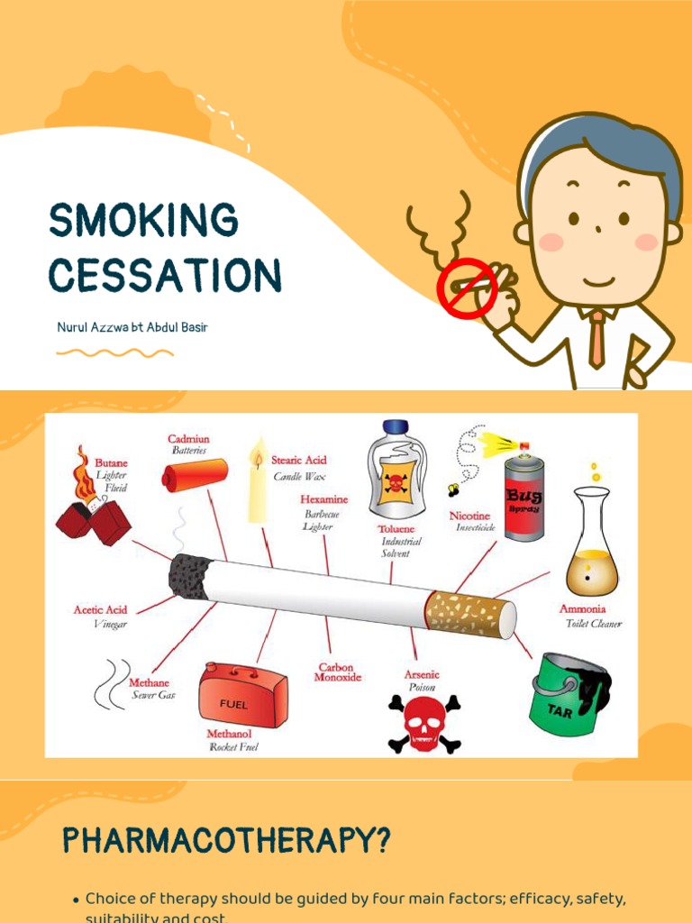 Smoking Cessation Presentation | PDF | Smoking Cessation | Nicotine