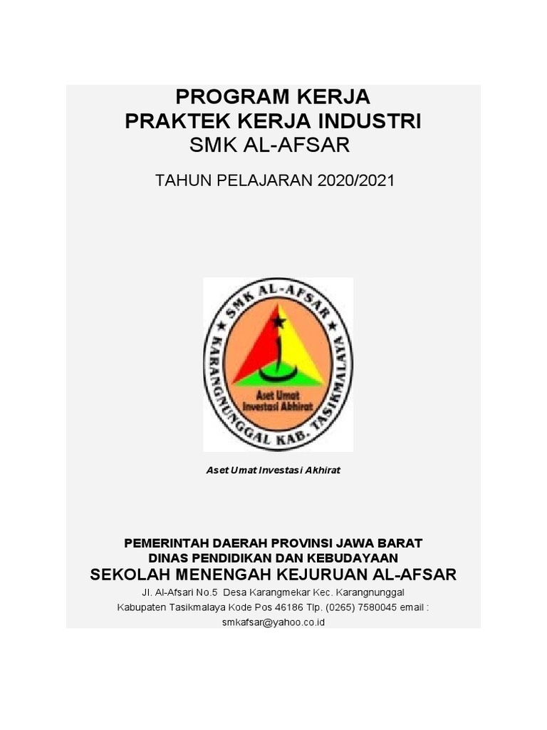 Program Prakerin SMK | PDF | Seni
