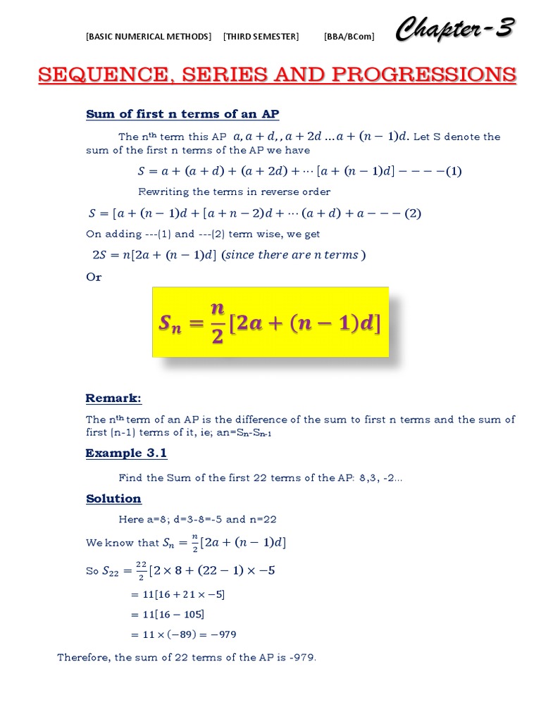 Chapter-3 1 | Descargar gratis PDF | Mathematical Concepts | Mathematical Analysis