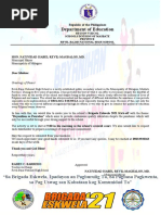 Brigada Eskwela Pledge of Commitment | PDF