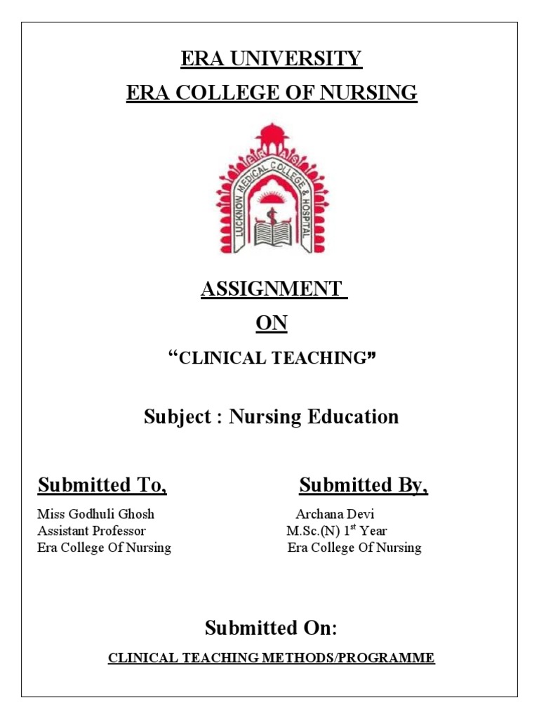 Clinicl Teaching Methods | PDF | Nursing | Laboratories