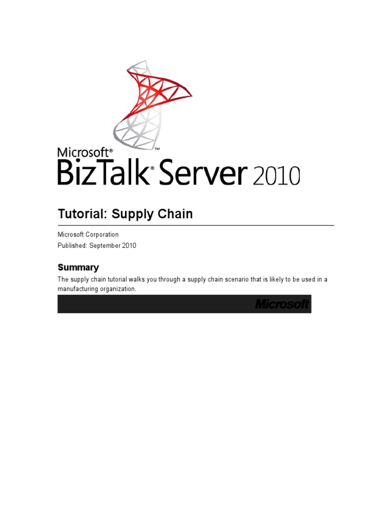 Tutorial - Supply Chain | PDF | Microsoft Sql Server | Naming Conventions