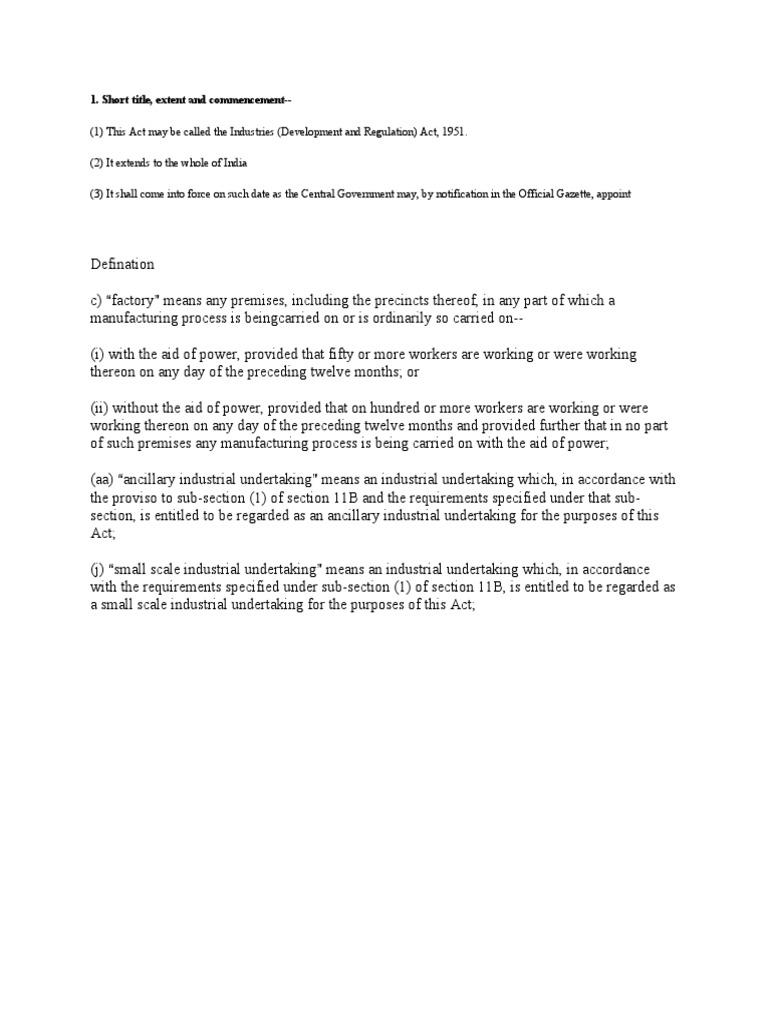 Short Title, Extent and Commencement | PDF | License | Justice