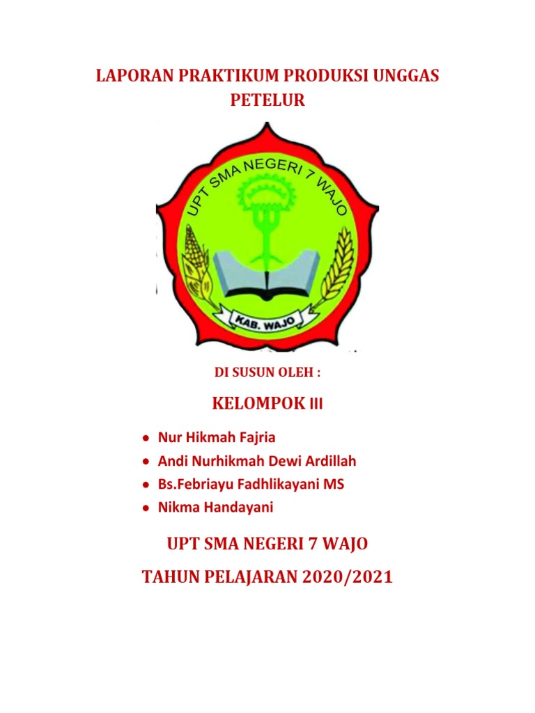 Laporan Praktikum Unggas Petelur | PDF