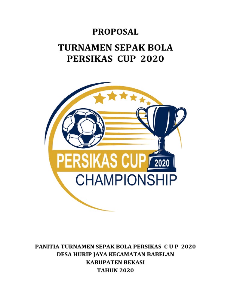 Proposal Turnamen Sepak Bola | PDF
