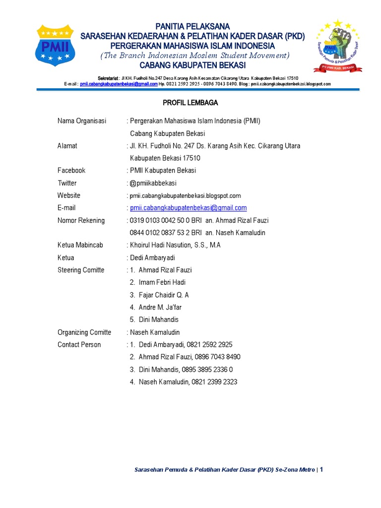 Profil Lembaga | PDF