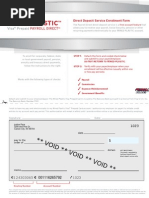 Voided Checks | PDF