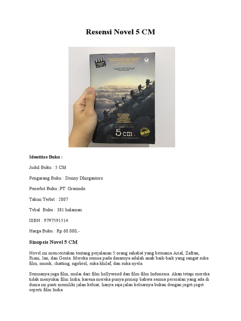 Resensi Novel 5 CM | PDF
