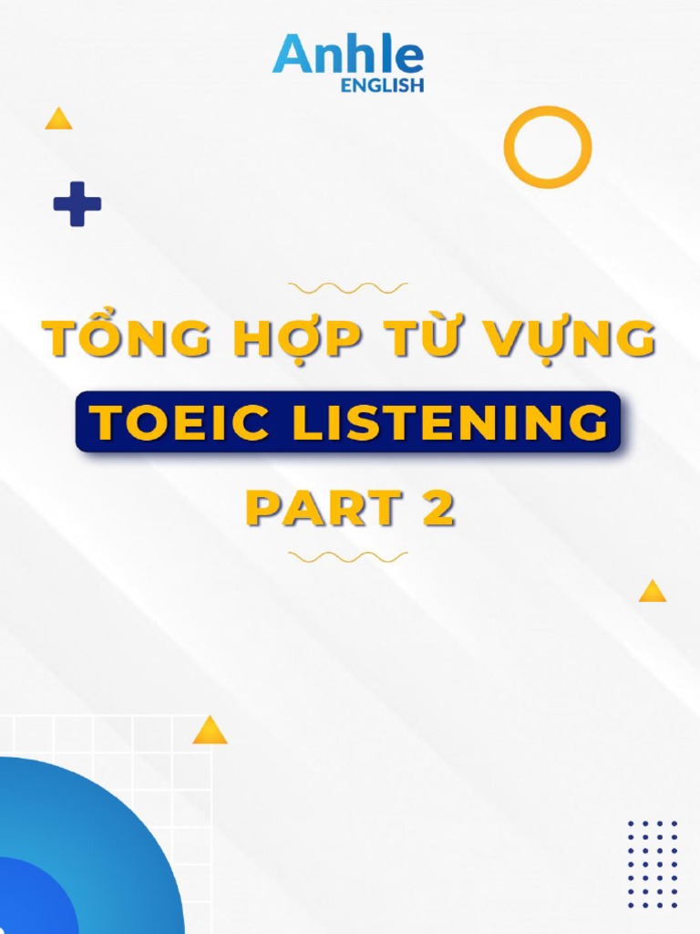 Ok.t V NG TOEIC LISTENING | PDF | Vietnam
