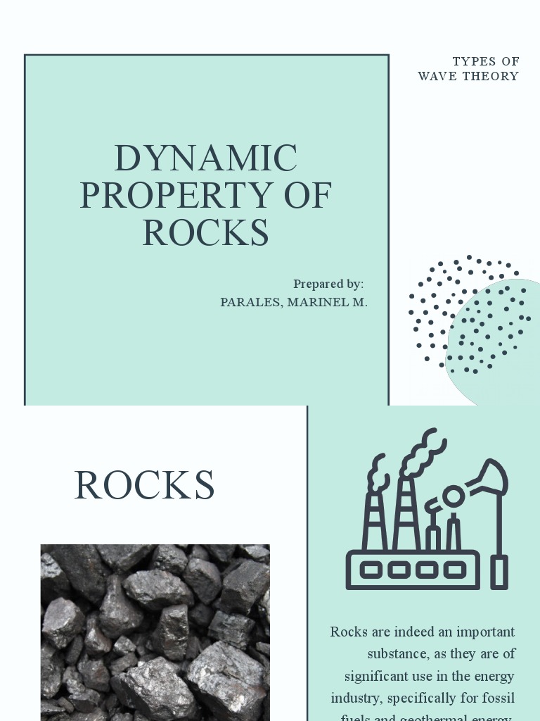 Dynamic Property of Rocks: Types of Wave Theory | PDF | Seismology ...