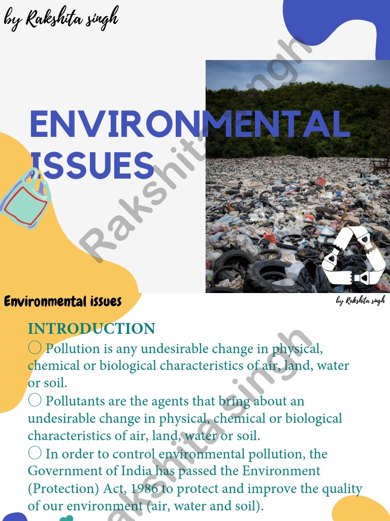 Environmental Issues (NOTES) | PDF | Eutrophication | Exhaust Gas