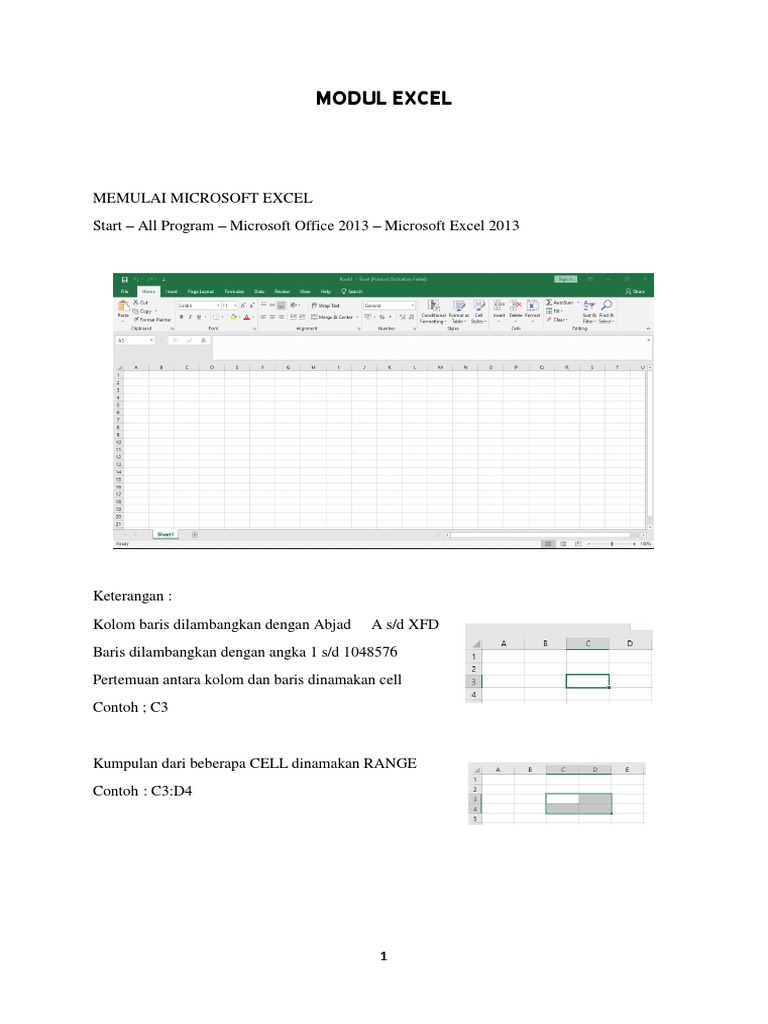 Modul Microsoft Excel Terbaru | PDF