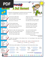 The Dare: Judith Nicholls | PDF | Poetry | Crossword