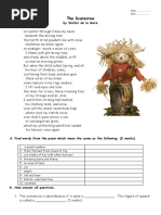 The Wind by Robert Louis Stevenson | PDF