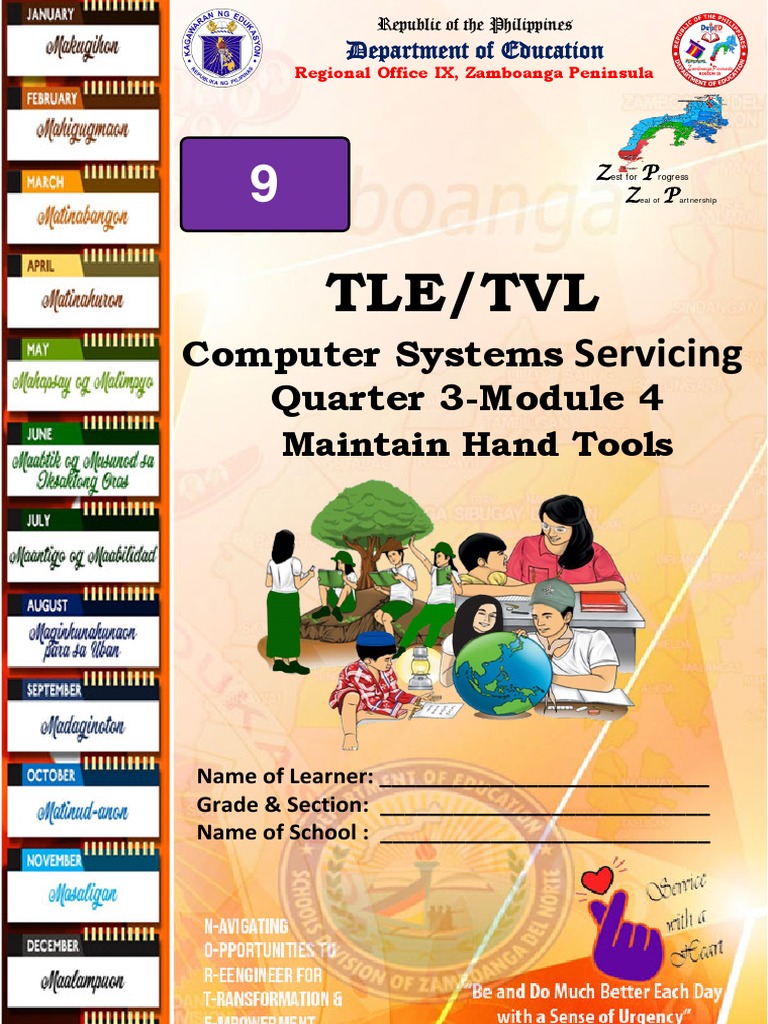 Quarter 3 Css 9 Module 4 | PDF | Screw | Tools