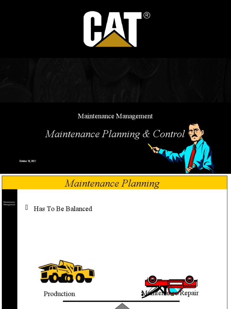 Maintenance Planning Control Pdf Engines Mechanical Engineering