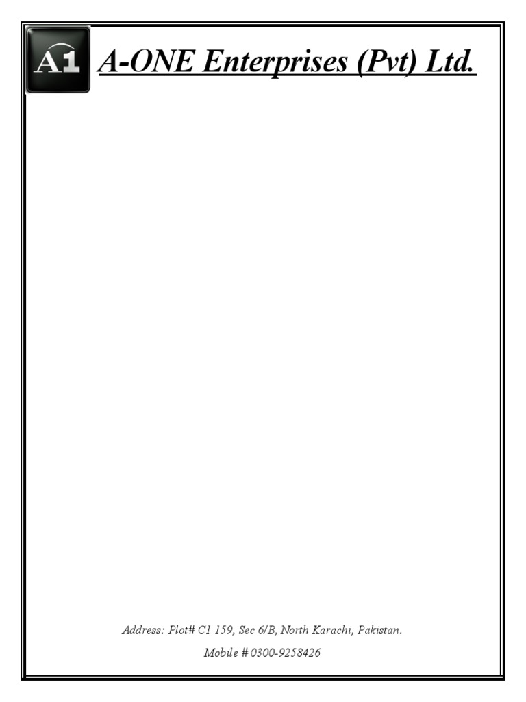 Letter Head | PDF
