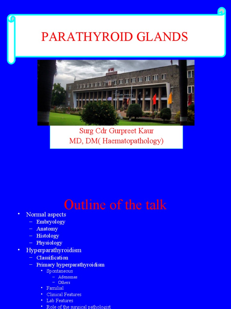 Parathyroid Glands: Disorders & Pathology | PDF | Parathyroid Gland ...