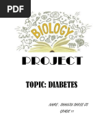 World Diabetes Day Senior | PDF | Diabetes Mellitus | Insulin
