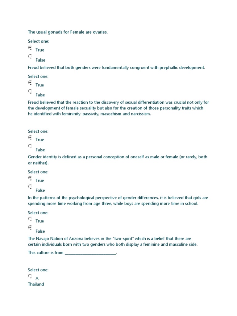 Prelim Exam Gender and Society | Download Free PDF | Gender Studies ... Prelim Exam Gender and Society | Download Free PDF | Gender Studies ...