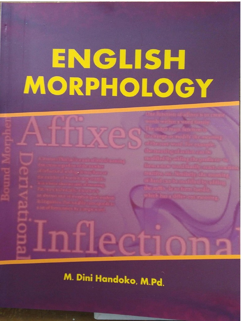 Buku English Morphology | PDF | Kajian Bahasa Asing