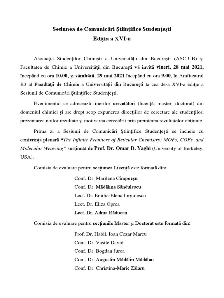 Program SCSS 2021 | PDF