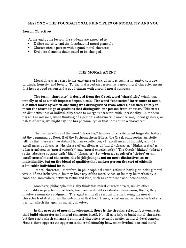 Chapter 1 Lesson 2 Formulating Your Philosophy Of Education Pdf