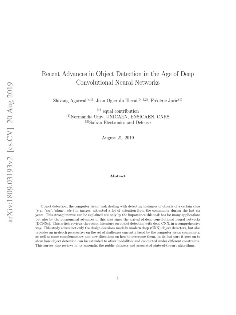1-Recent Advances in Object Detection in The Age of Deep Convolutional ...