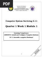 CSS G11 Module 5 Q1 | PDF | Computer Data Storage | Usb Flash Drive