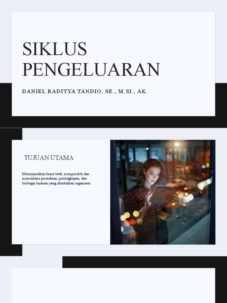 SIA Materi Siklus Pengeluaran | PDF