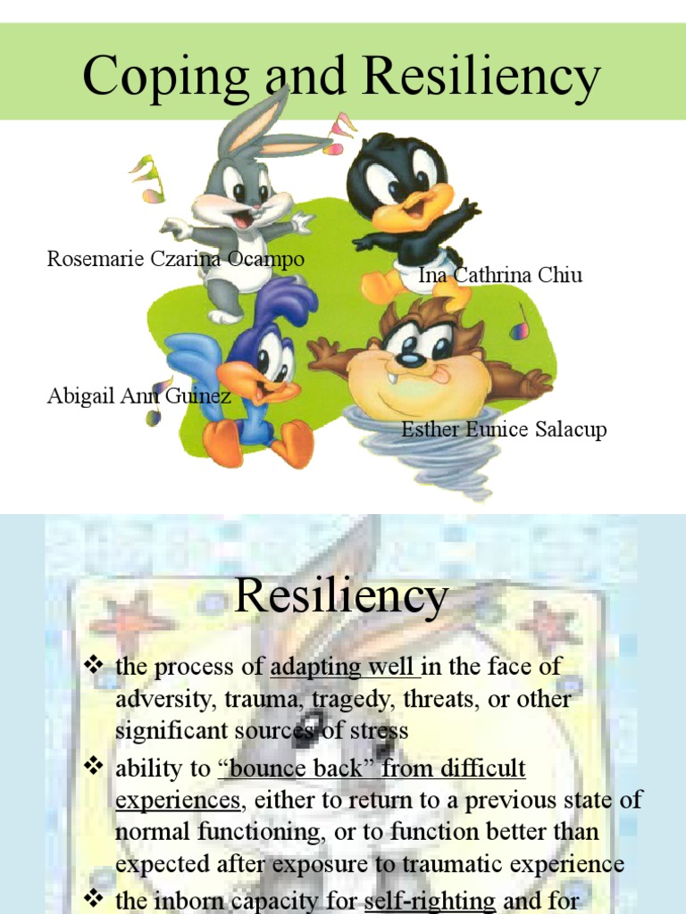 Coping and Resiliency | PDF | Psychological Resilience | Psychological ...
