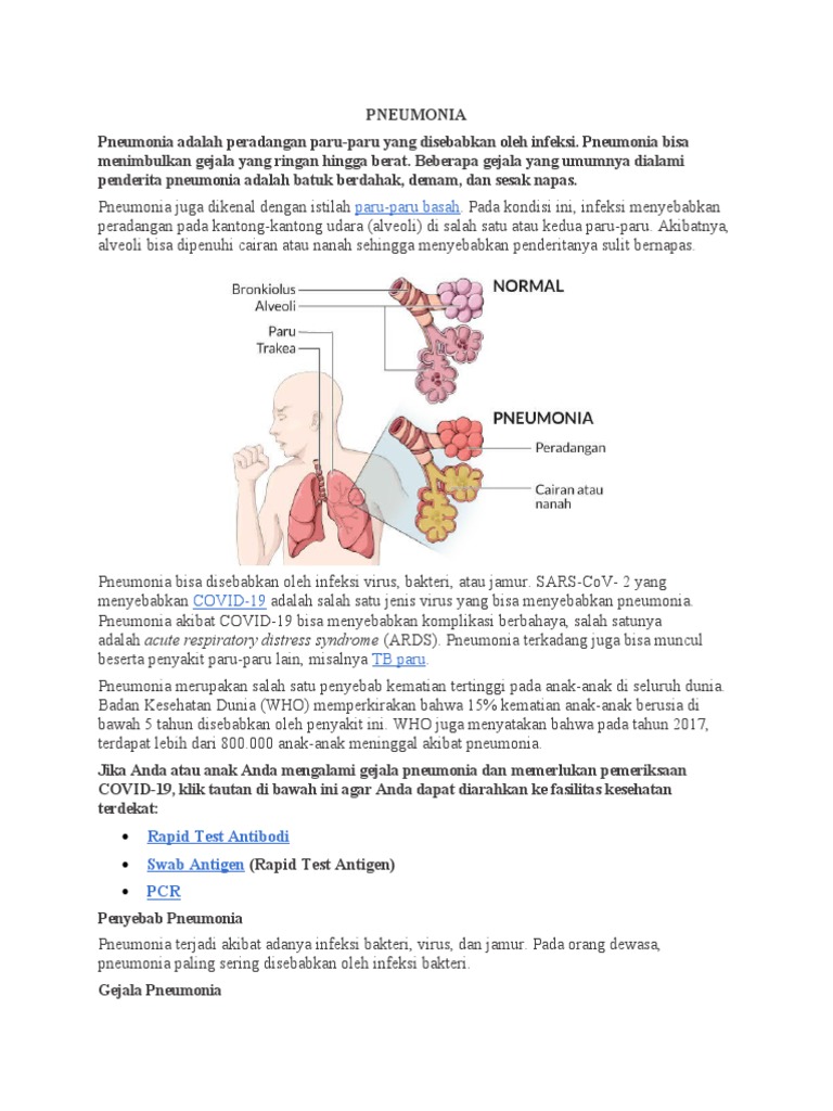 PNEUMONIA | PDF