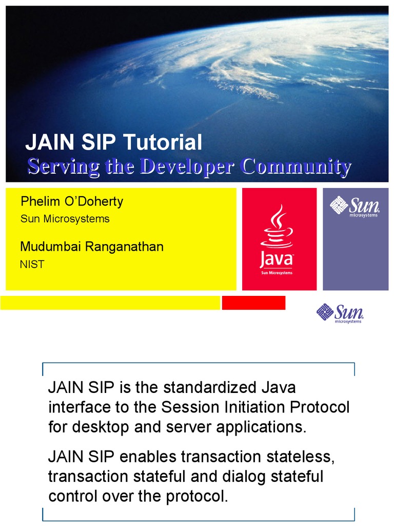 JAIN SIP Tutorialv2 | PDF
