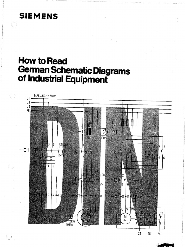 How To Read Din (German) Diagrams | PDF