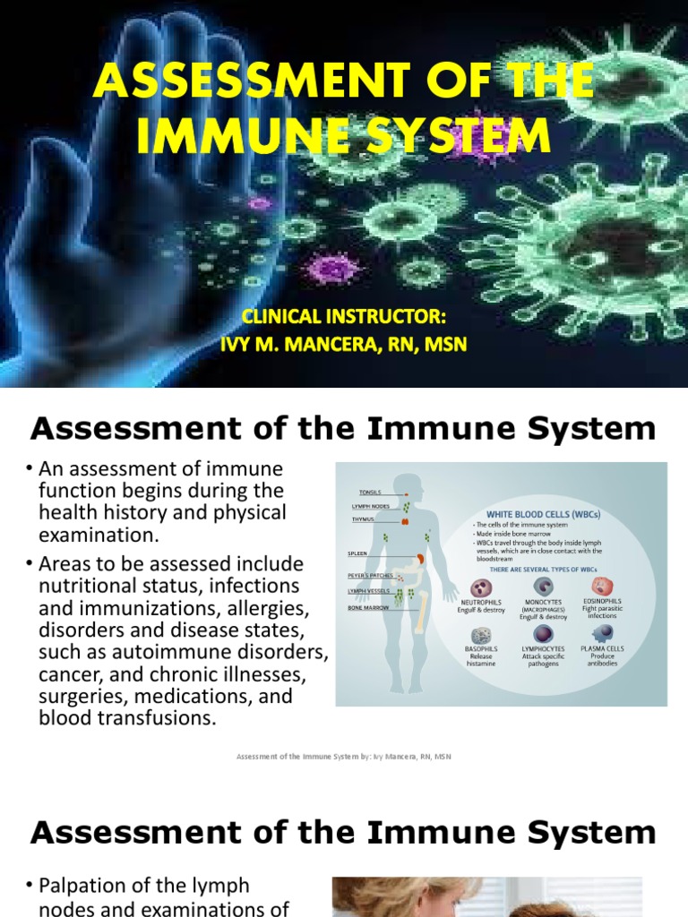 2 Assessment of The Immune System | Download Free PDF | Allergy ...