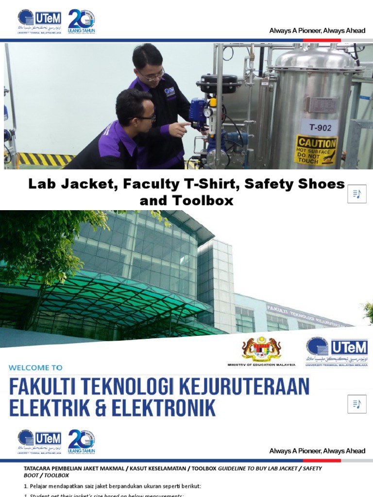 Lab Jacket, Faculty T-Shirt, Safety Shoes and Toolbox | PDF | Consumer ...
