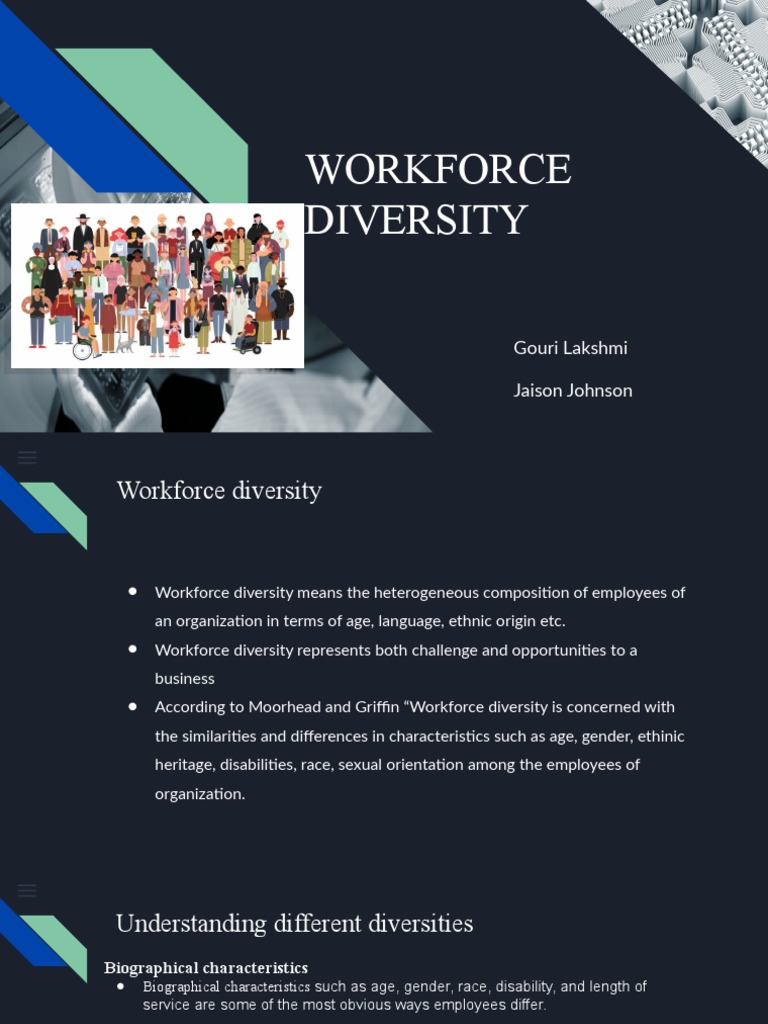 Workforce Diversity: Gouri Lakshmi Jaison Johnson | PDF | Empathy ...