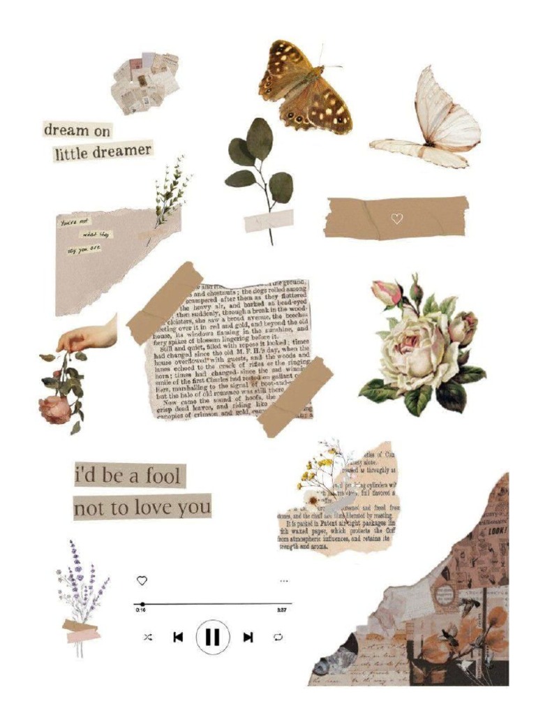 Printable Stickers and Aesthetic Borders, Etc | PDF