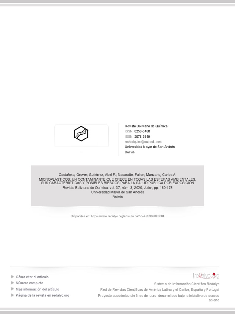 MICROPLASTICOS | PDF | El plastico | Contaminación