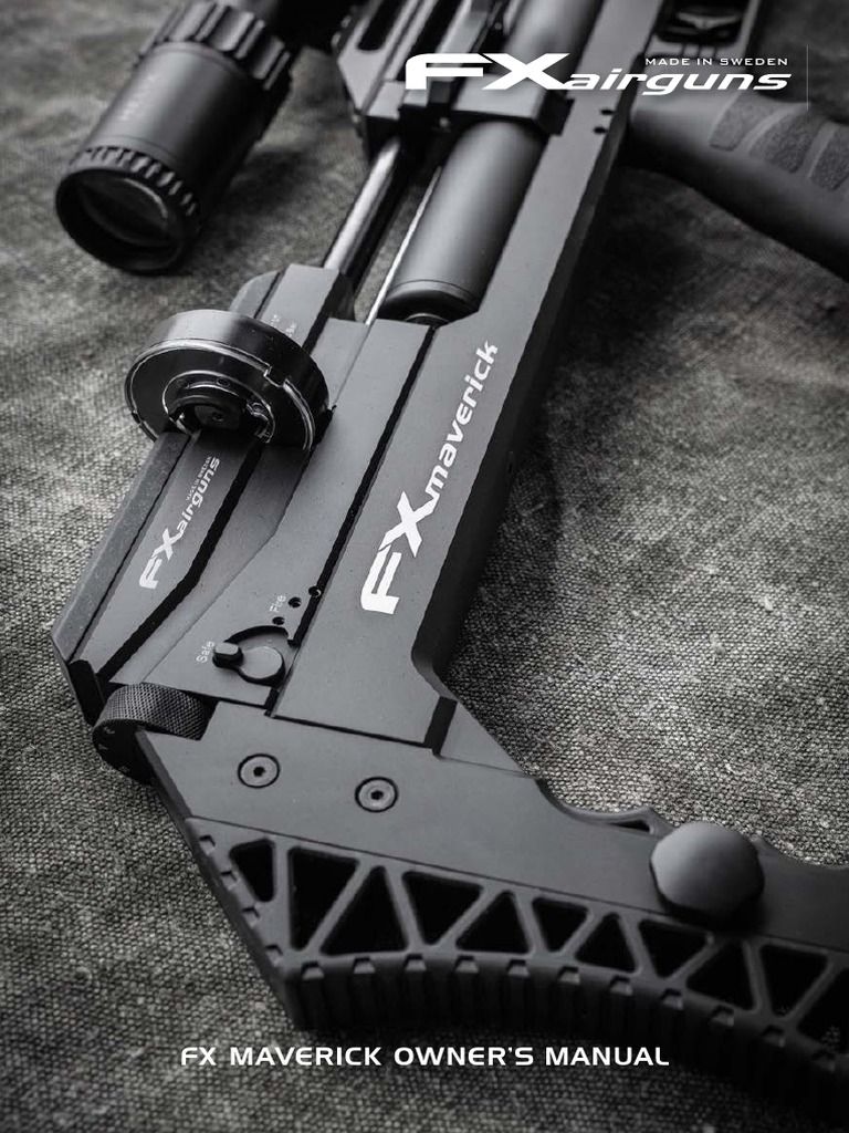 FX Maverick Owner'S Manual: Made in Sweden | PDF | Trigger (Firearms ...