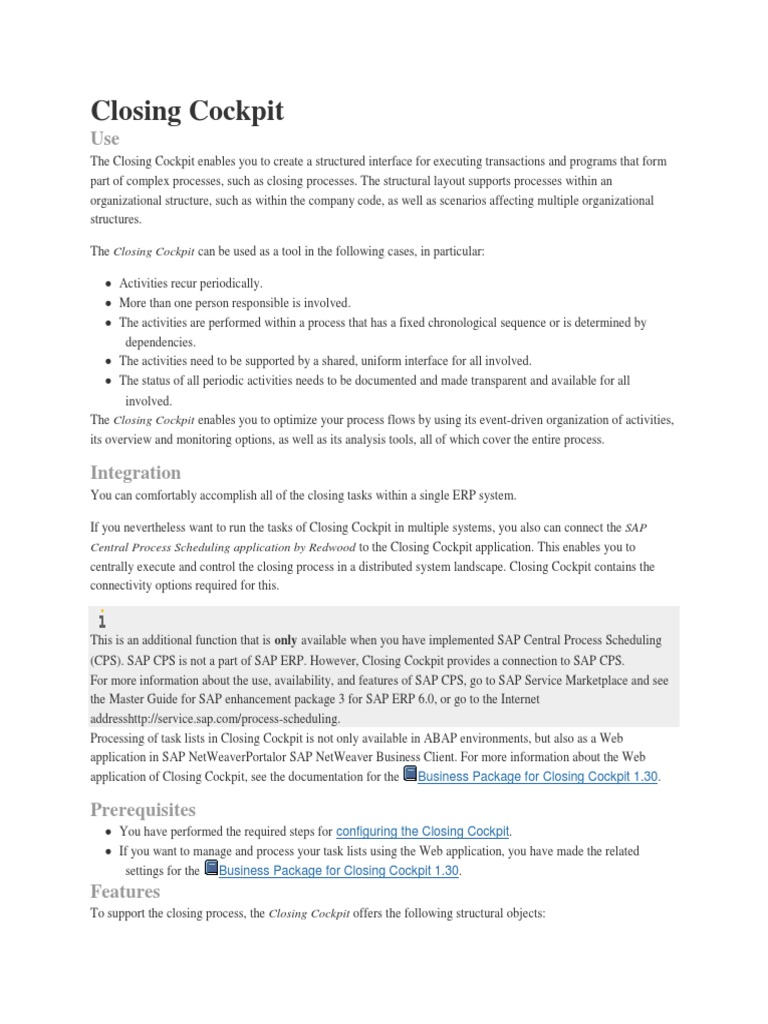 SAP Closing Cockpit Asdddddasd2132 | PDF | Subroutine | Parameter (Computer Programming)