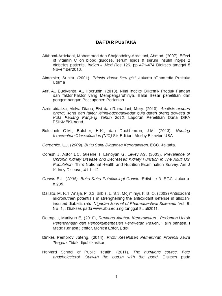 Daftar Pustaka-Endang-8 Juli 2018 | PDF