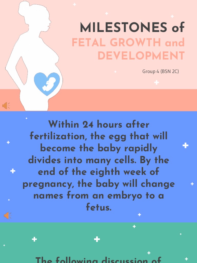 Fetal Development Milestones by Week | PDF | Fetus | Pregnancy