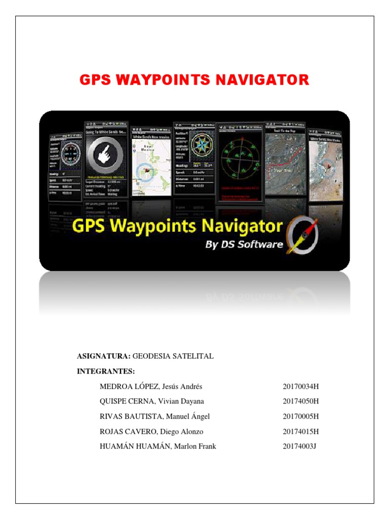 Manual GPS Waypoints Navigator | PDF | Software de la aplicacion ...