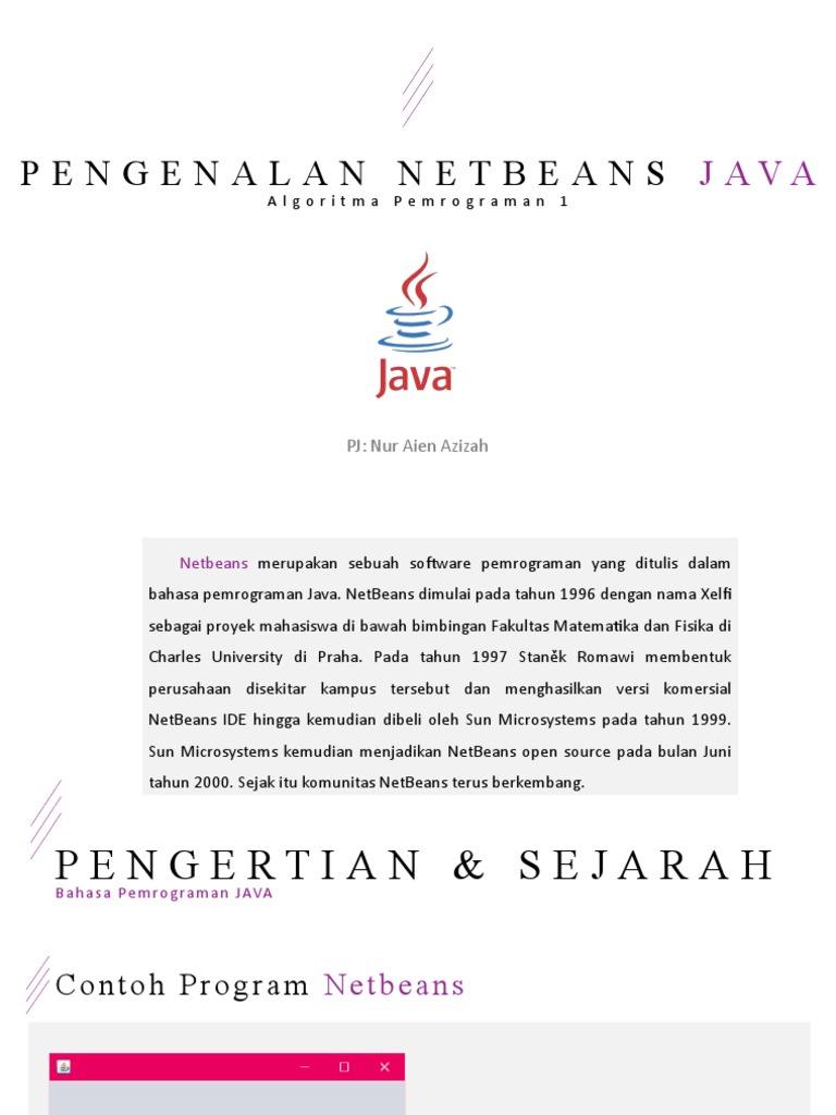 Sejarah dan Pengertian NetBeans Java | PDF | Komputer