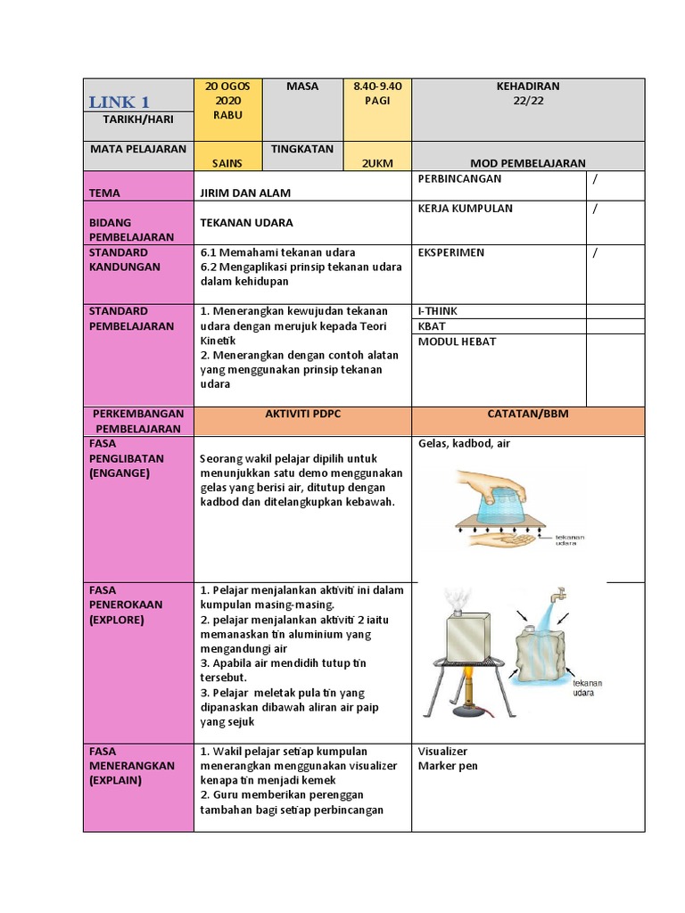 RPH 5e Tekanan Udara | PDF