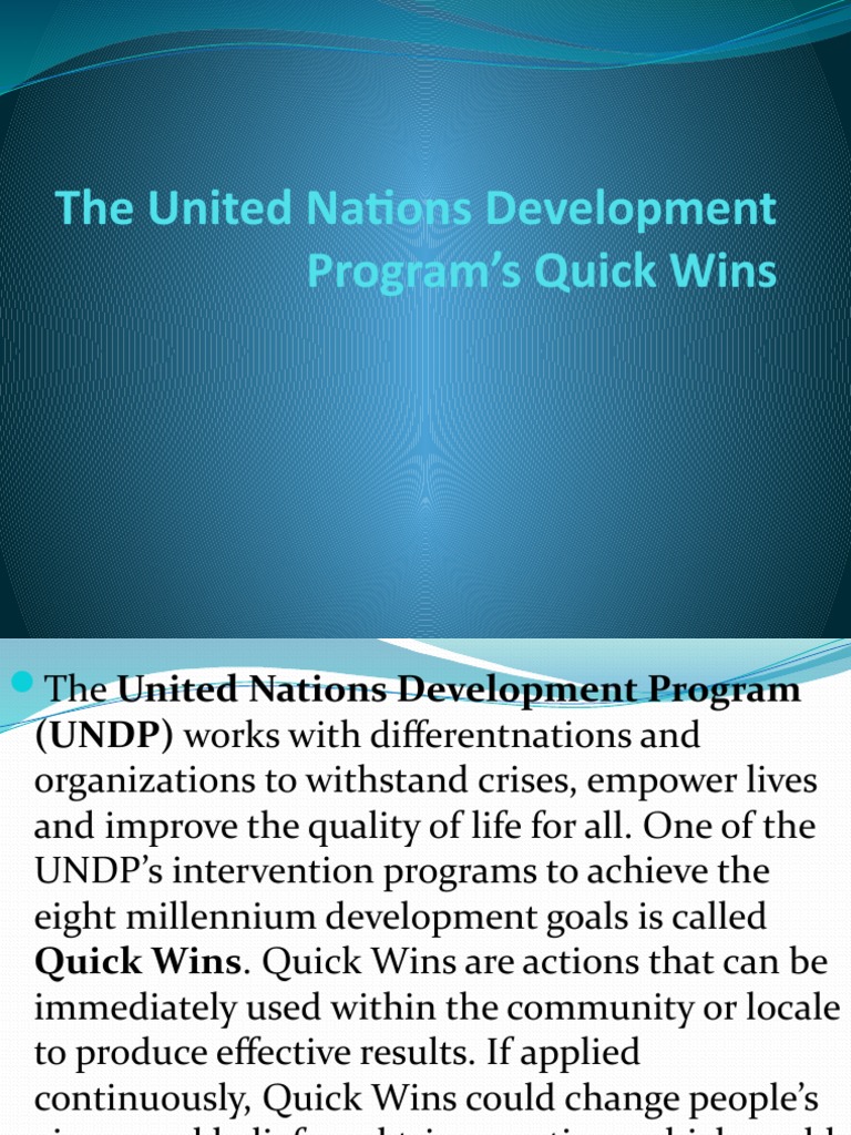 United Nations Development Program Hacking The Human Development