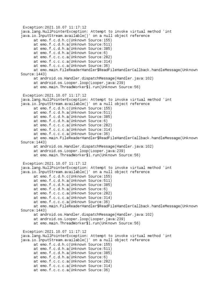 Yozo Log | PDF | Java (Programming Language) | Android (Operating System)