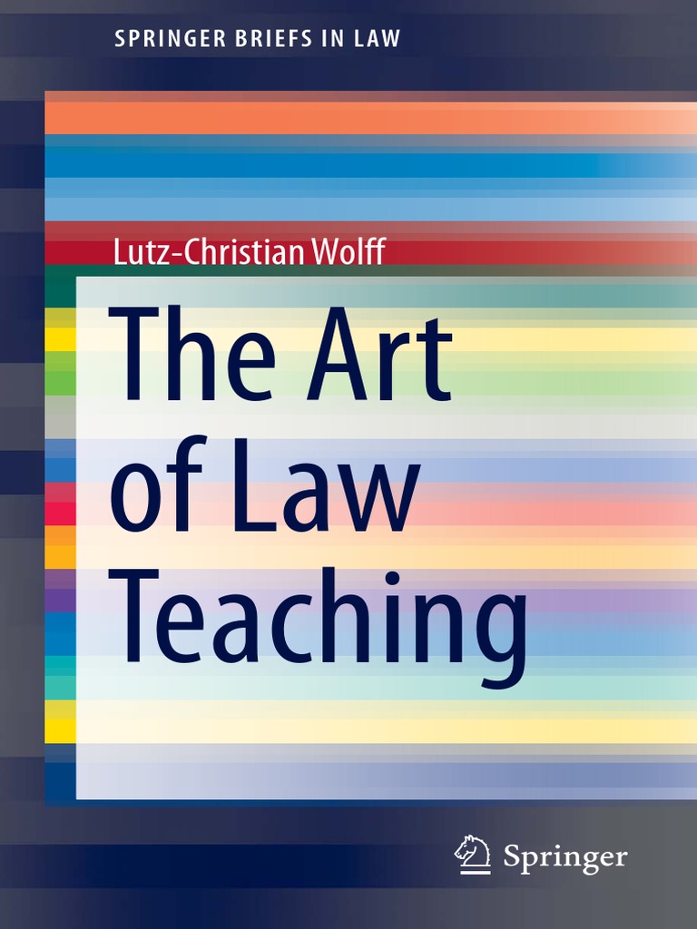 The Art of Law Teaching | PDF | Teachers | Legal Education